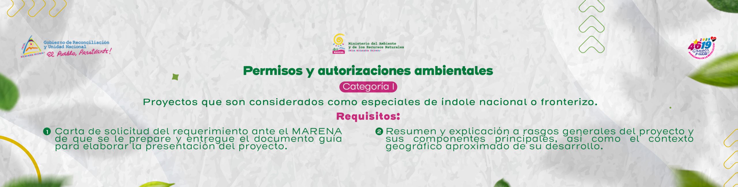Requisitos – Marena